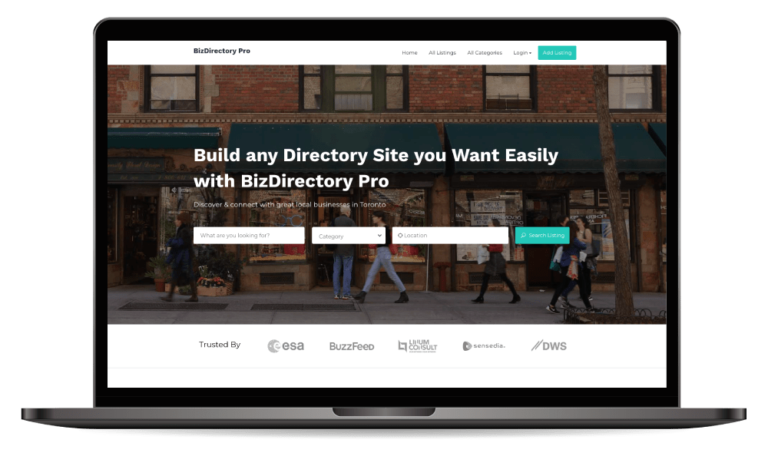 Powerful Directory WordPress Theme - BizDirectory - Themes Artist