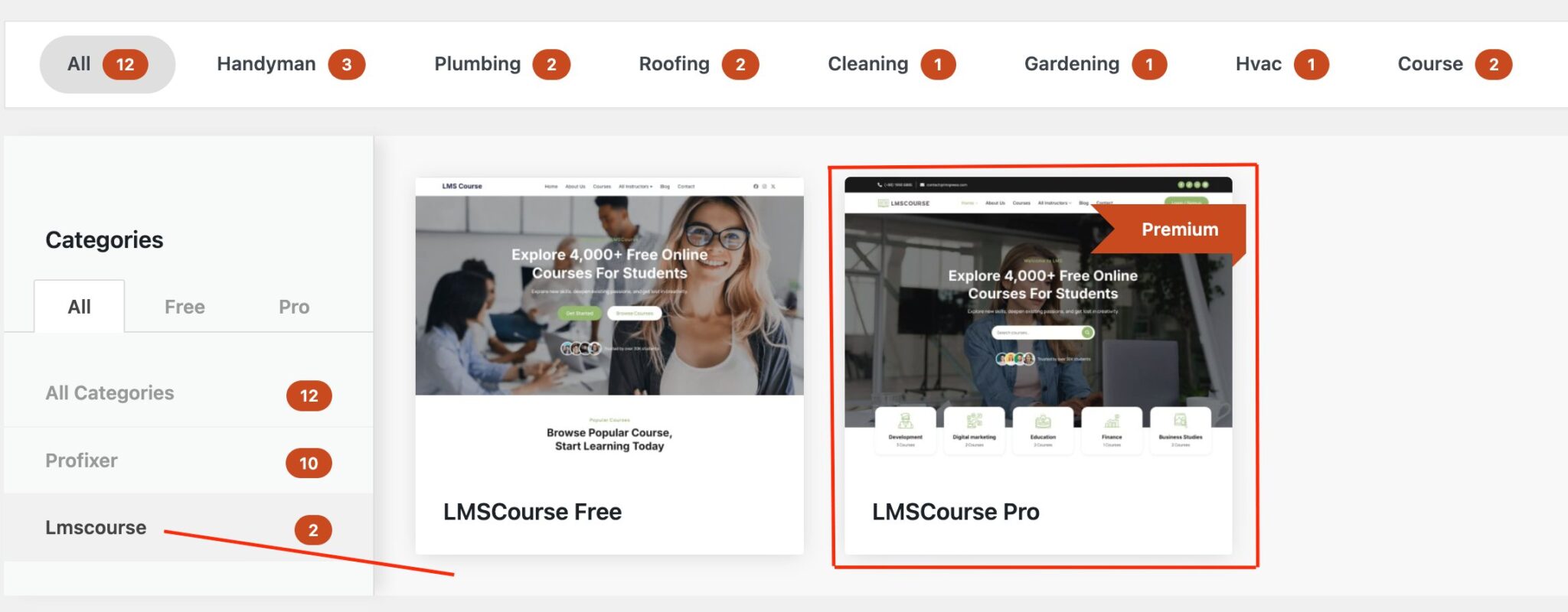 Import Demo Content - Themes Artist
